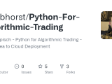 Python For Algorithmic Trading Yves Hilpisch Python For Algorithmic