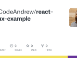 Github Topcodeandrew React Redux Example