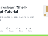 Github Easyawslearn Shell Script Tutorial This Repo Is Created For