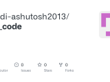 Github Trivedi Ashutosh2013 Java Code