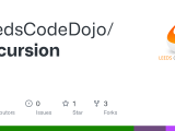 Github Leedscodedojo Recursion