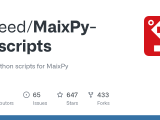Upload Files Sipeed Maixpy V1 Scripts Github