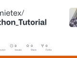 Github Samietex Python Tutorial