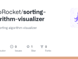 Github Octorocket Sorting Algorithm Visualizer A Rust Sorting