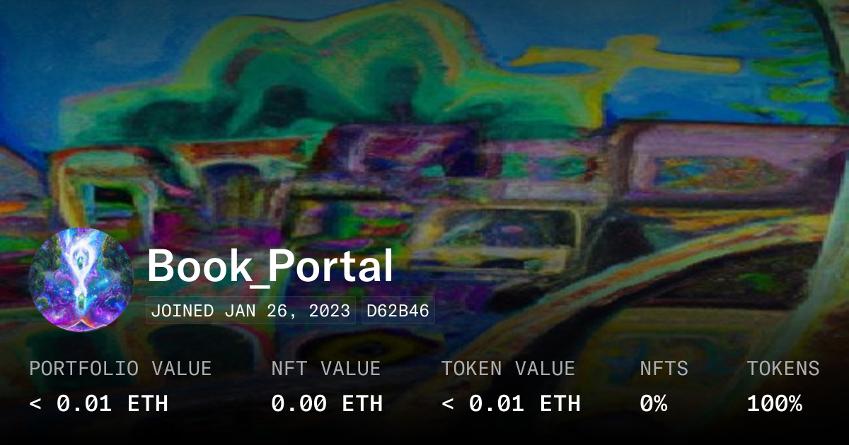Book Portal Profile Opensea