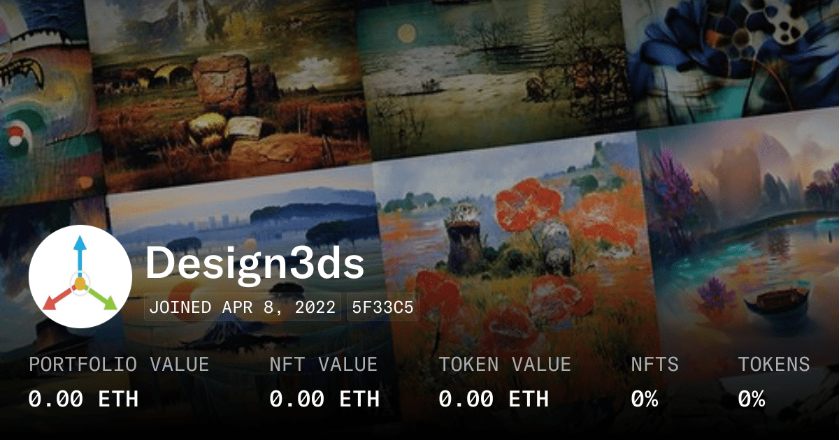 Design3ds Profile Opensea