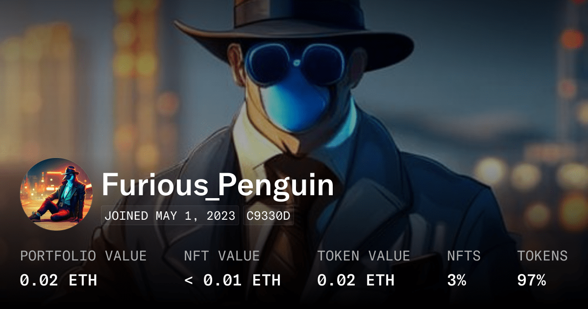 Furious Penguin Profile Opensea
