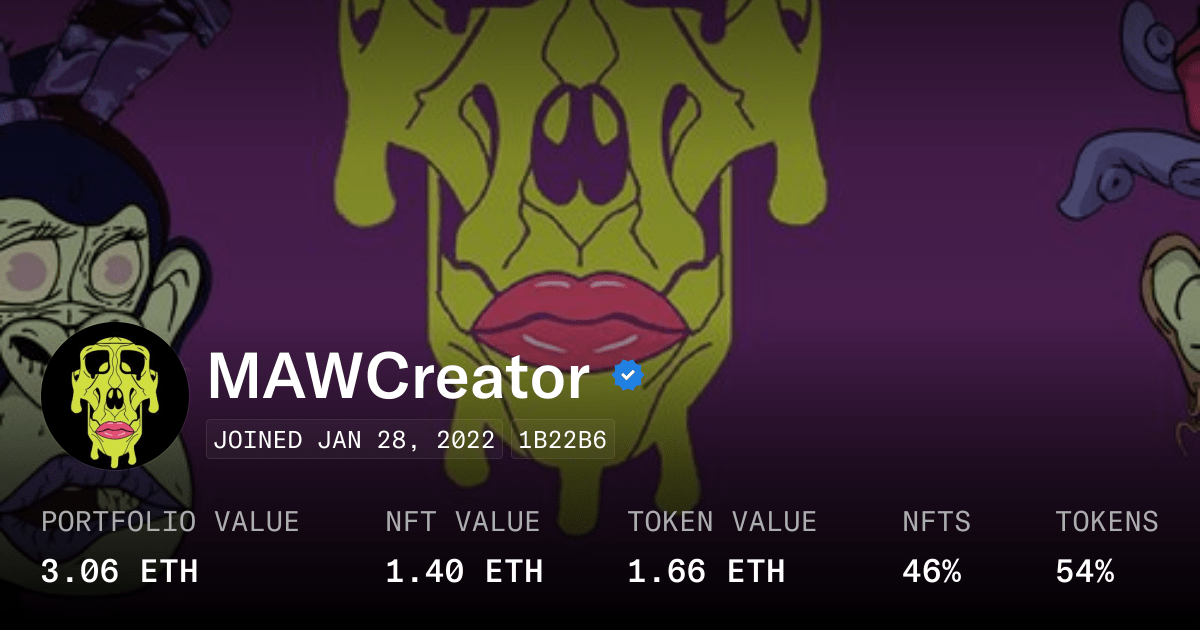 Mawcreator Profile Opensea