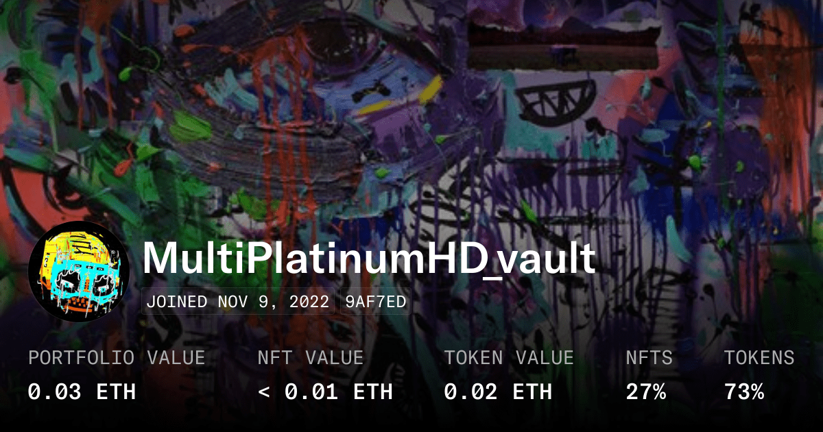 Multiplatinumhd Vault Profile Opensea