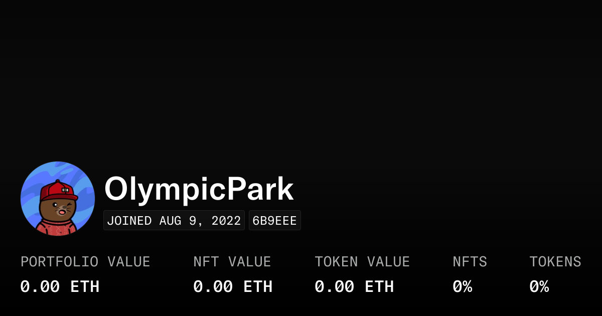 Olympicpark Profile Opensea