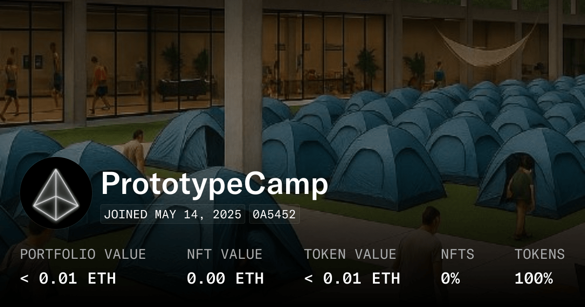 Prototypecamp Profile Opensea