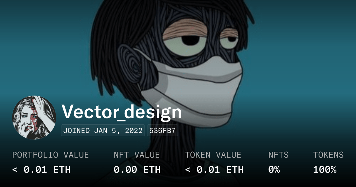 Vector Design Profile Opensea