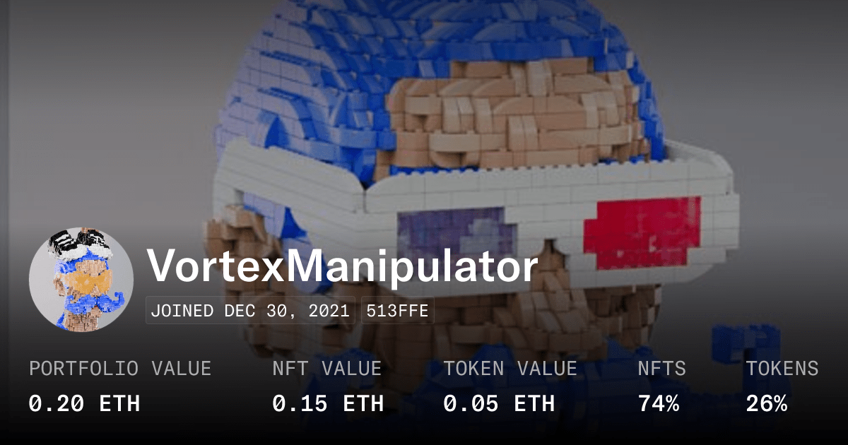 Vortexmanipulator Profile Opensea