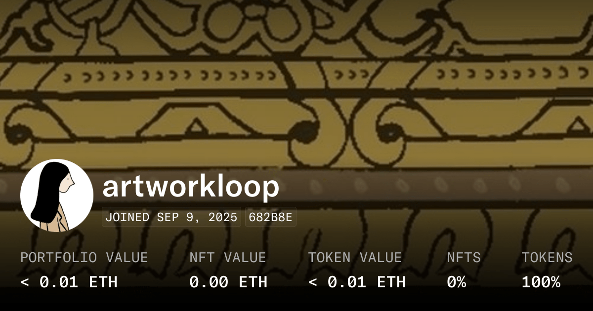 Artworkloop Profile Opensea