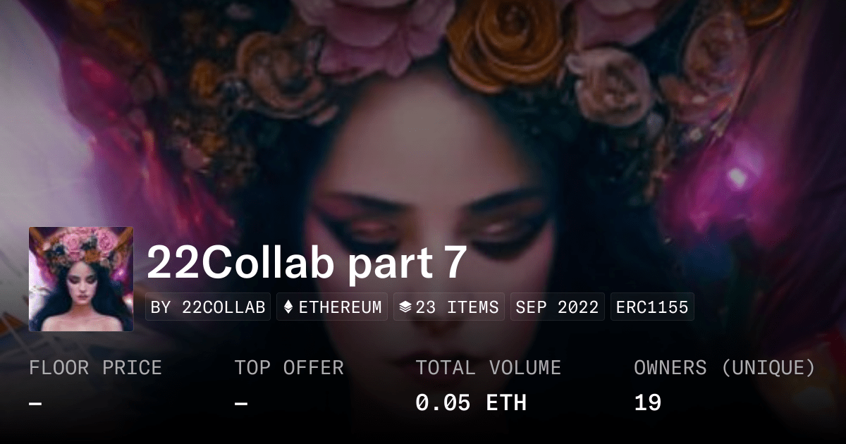 22collab Part 7 Collection Opensea