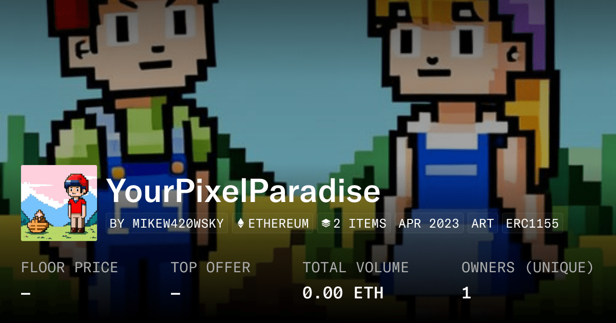 Yourpixelparadise Collection Opensea