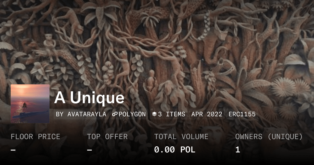 A Unique Collection Opensea