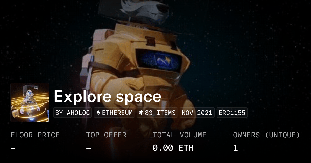 Explore Space Collection Opensea