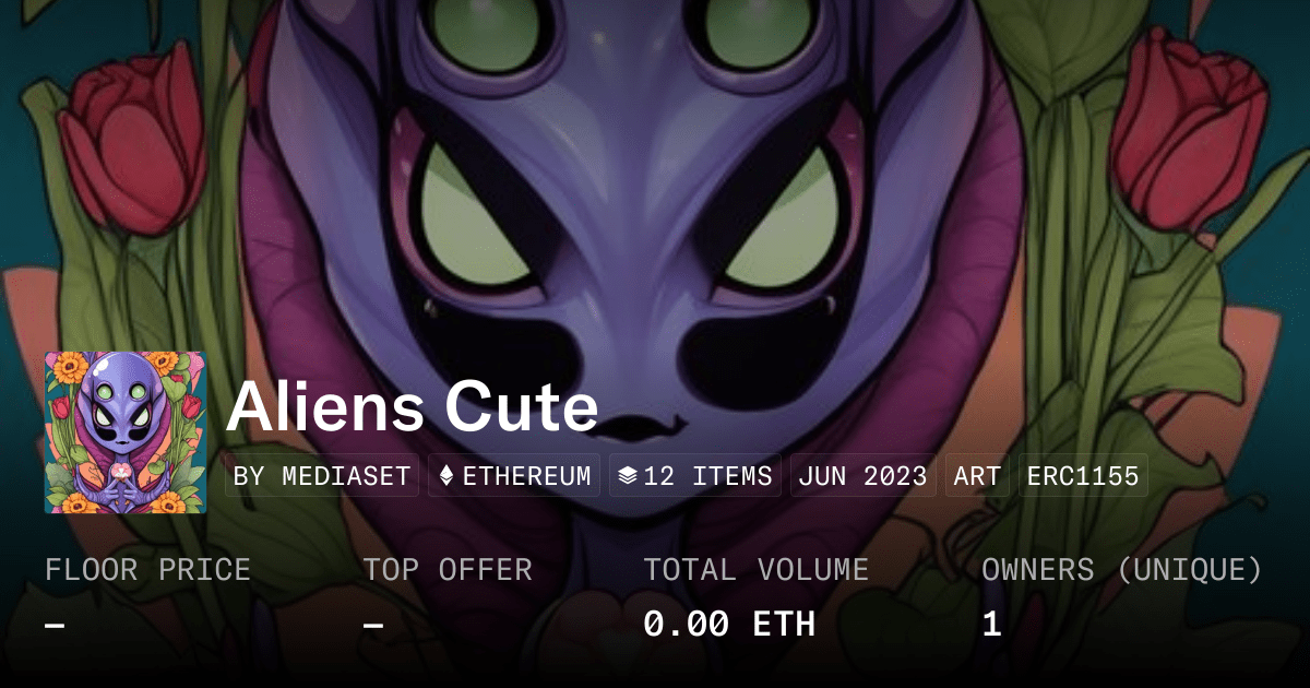 Aliens Cute Collection Opensea