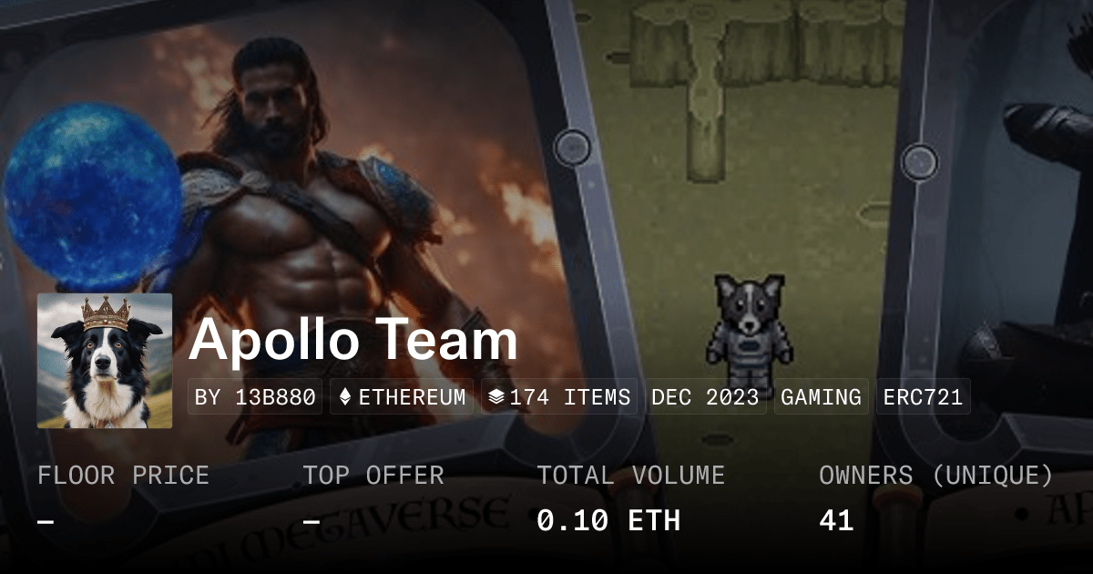 Apollo Team Collection Opensea