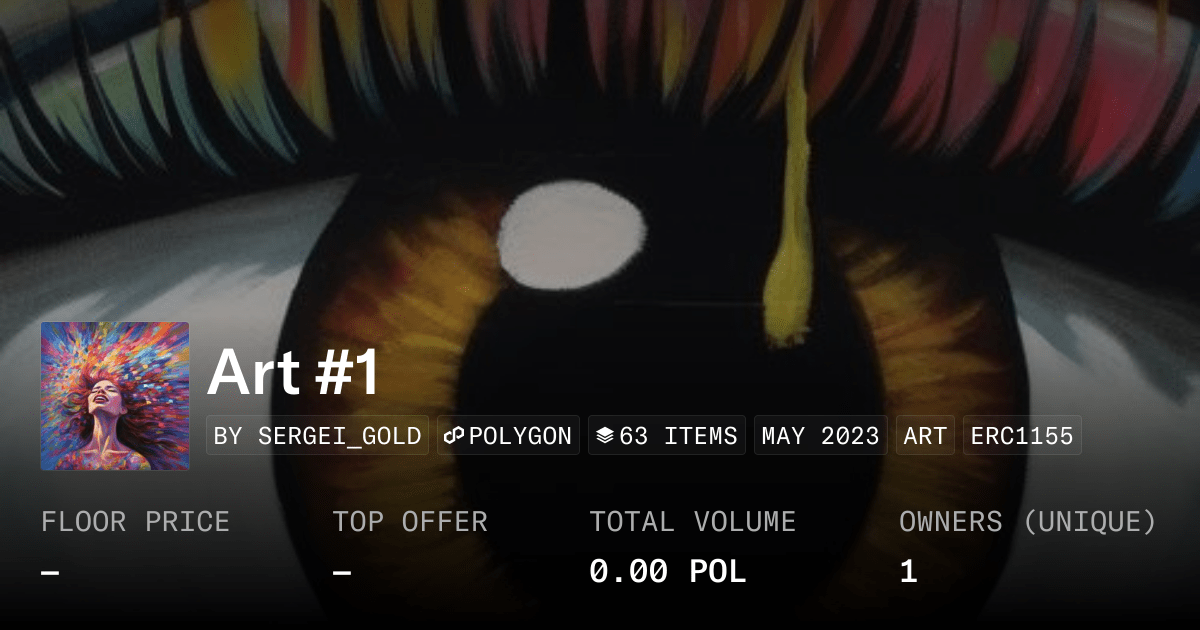 Art 1 Collection Opensea