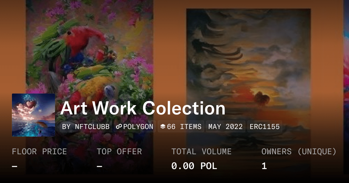 Art Work Colection Collection Opensea