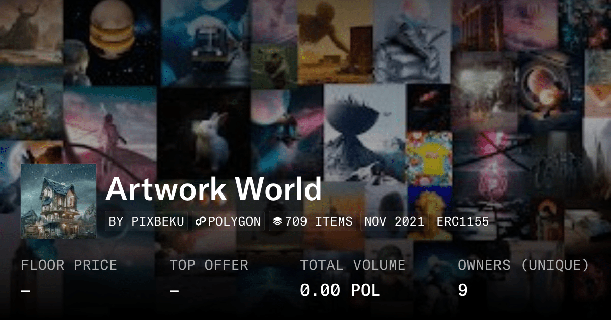 Artwork World Collection Opensea