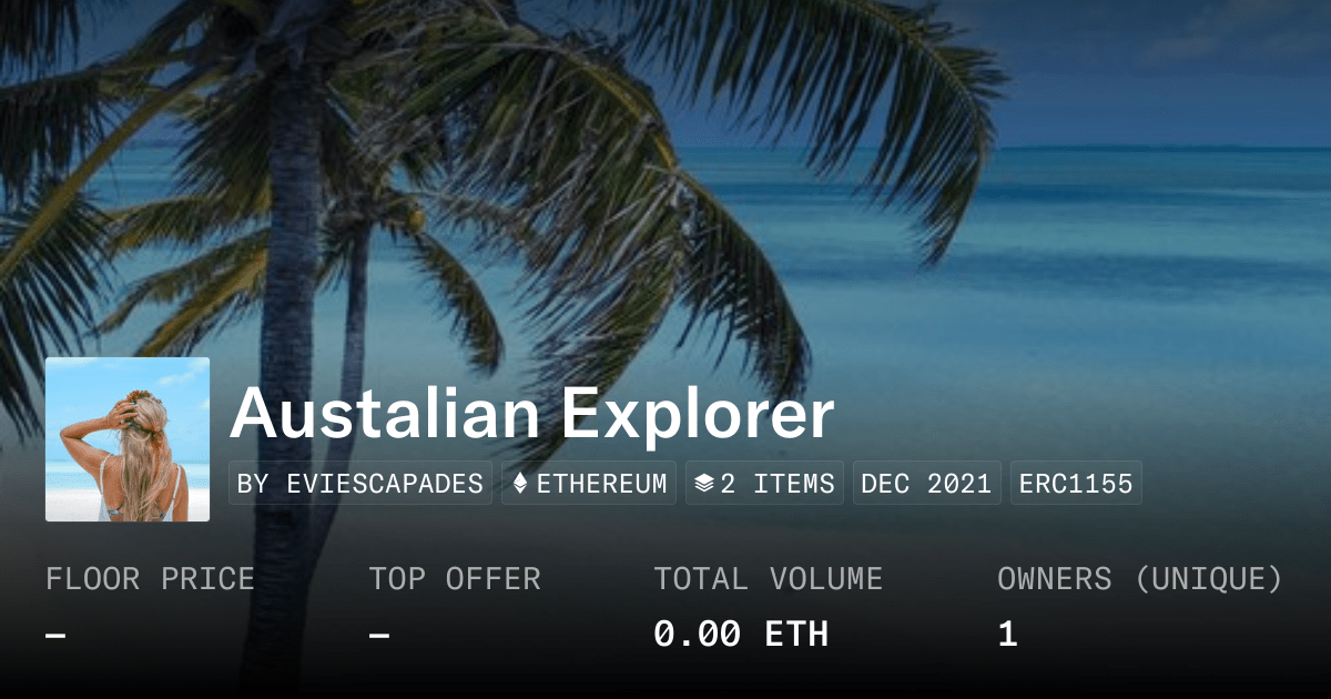 Austalian Explorer Collection Opensea