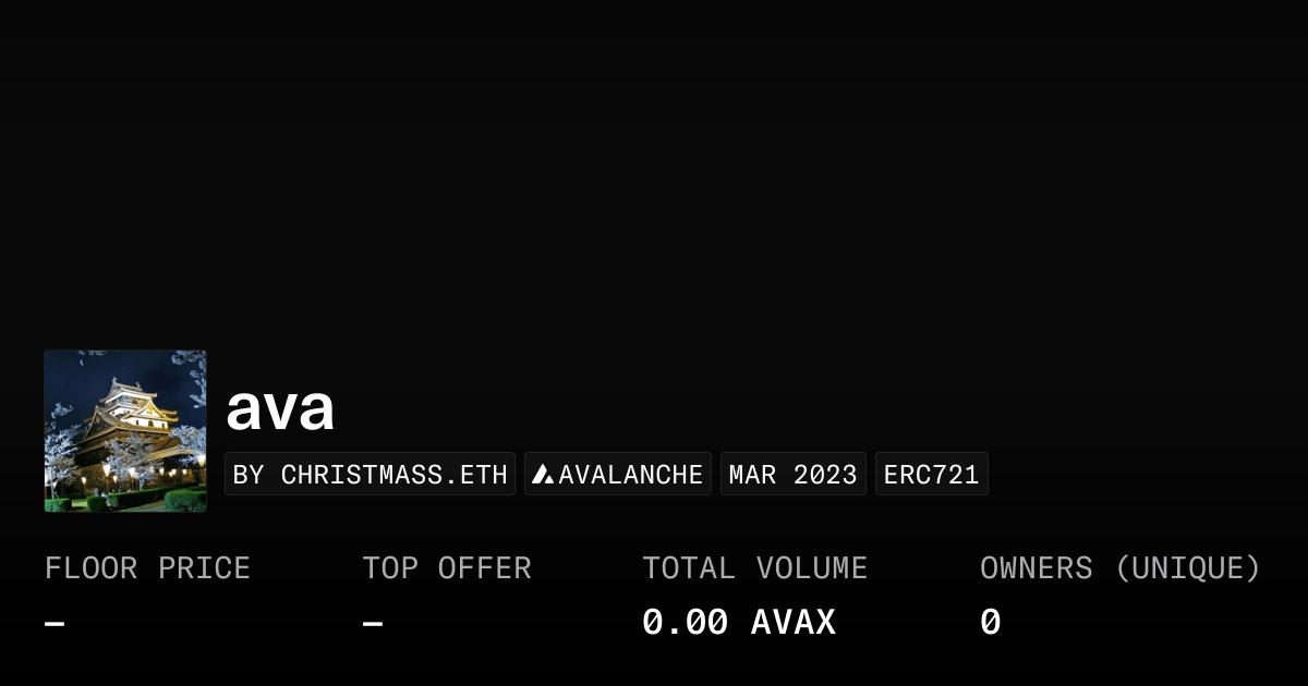 Ava Collection Opensea