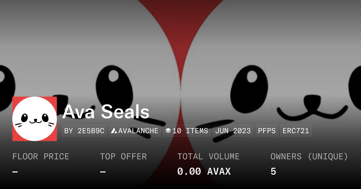 Ava Seals Collection Opensea