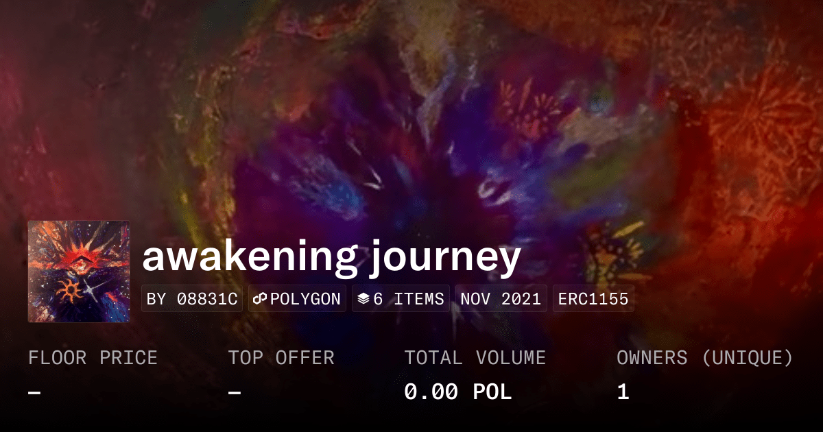 Awakening Journey Collection Opensea