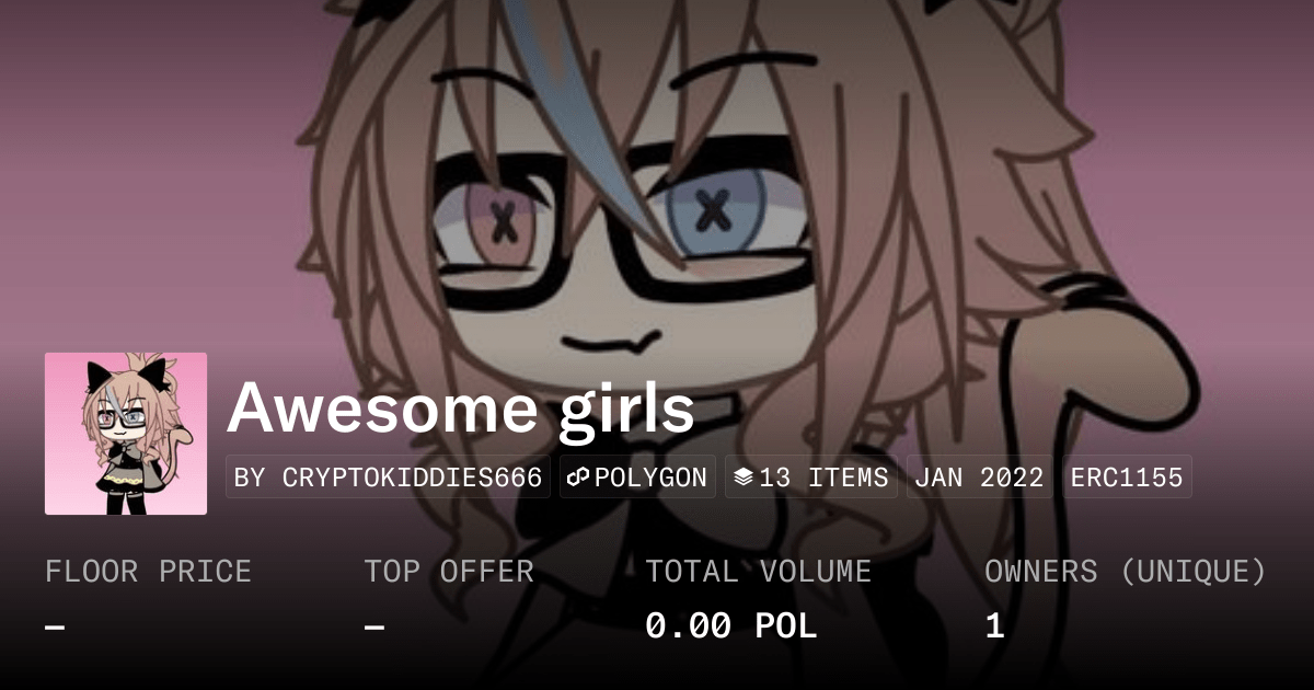 Awesome Girls Collection Opensea