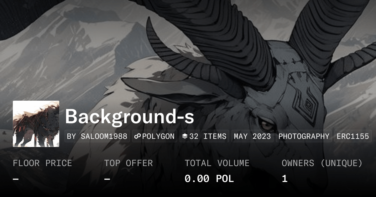 Background S Collection Opensea