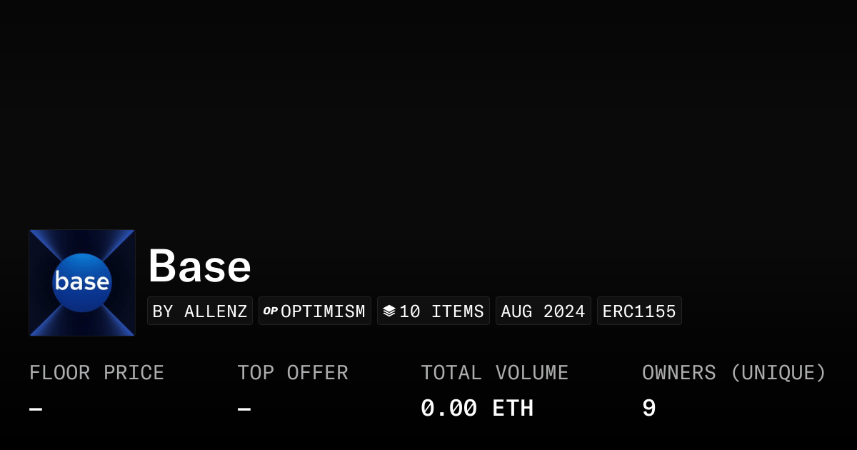 Base Collection Opensea