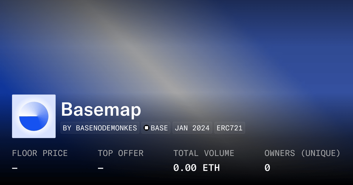 Basemap Collection Opensea