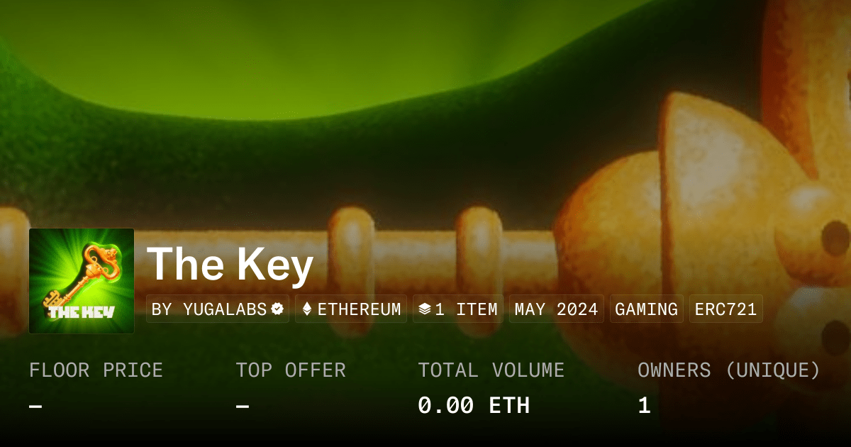 The Key Collection Opensea