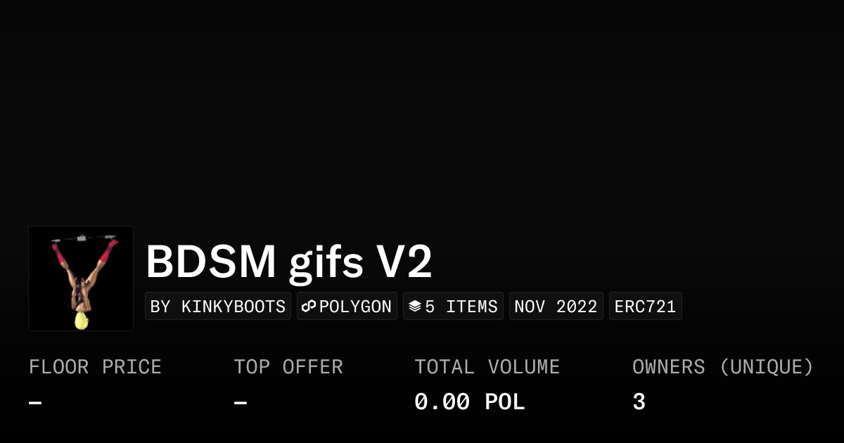 Bdsm Gifs V2 Collection Opensea