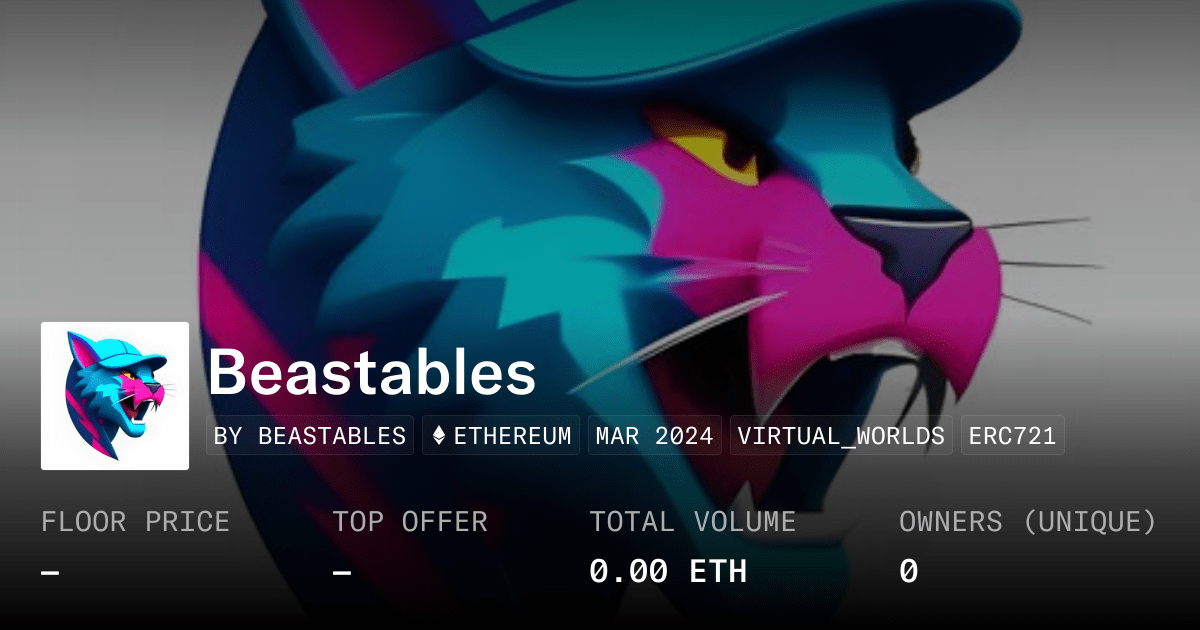 Beastables Collection Opensea