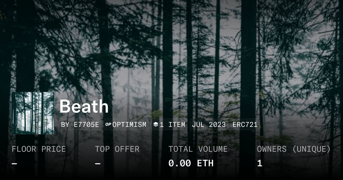 Beath Collection Opensea