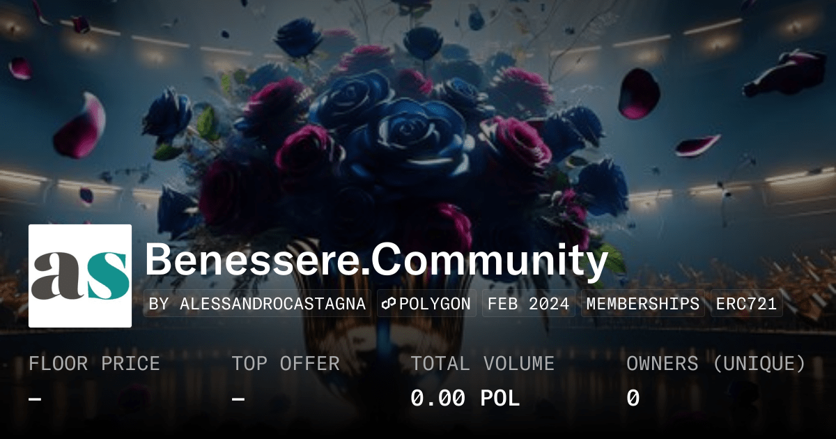 Benessere Community Collection Opensea