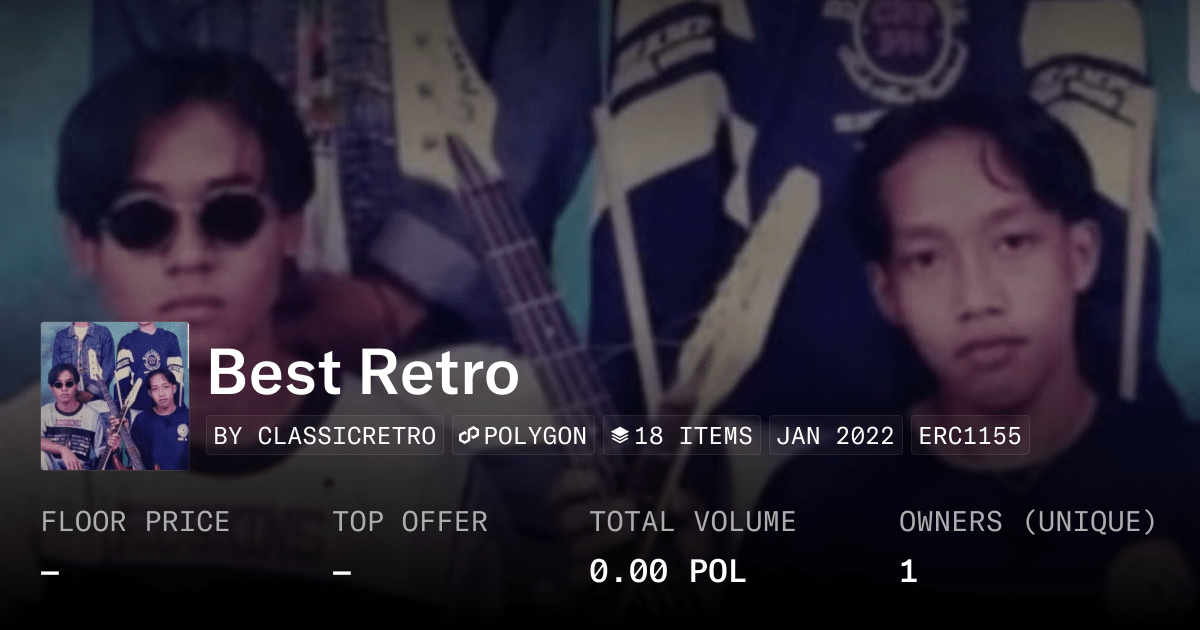 Best Retro Collection Opensea