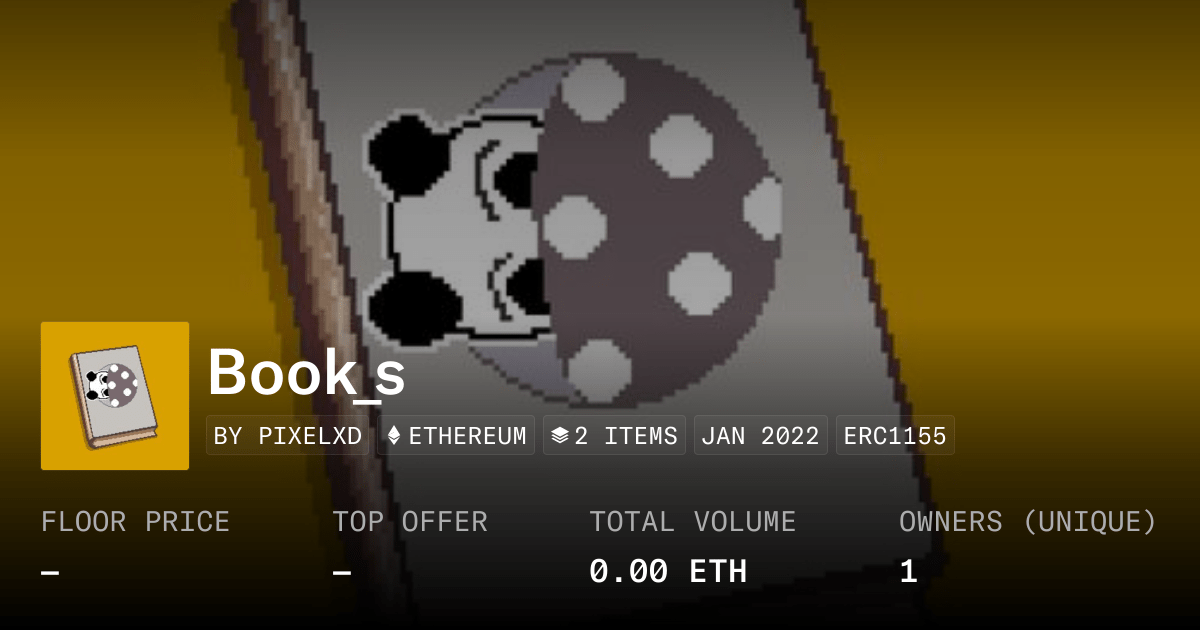 Book S Collection Opensea