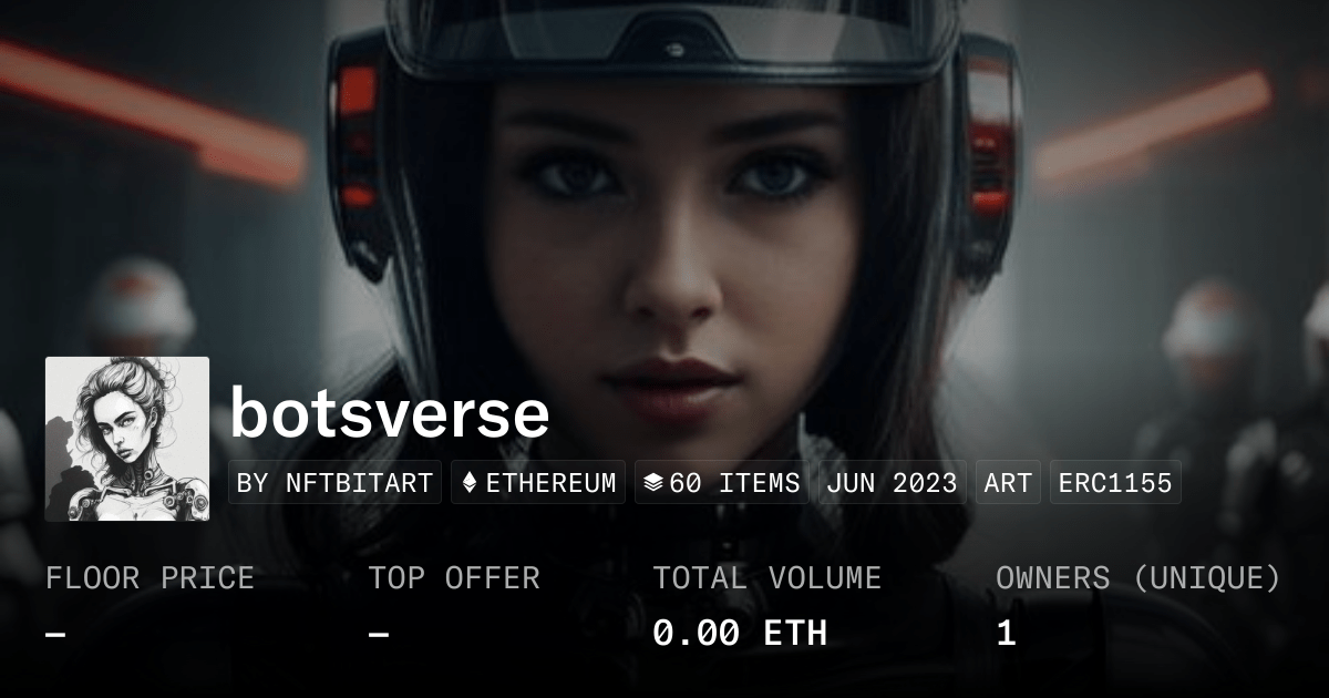 Botsverse Collection Opensea