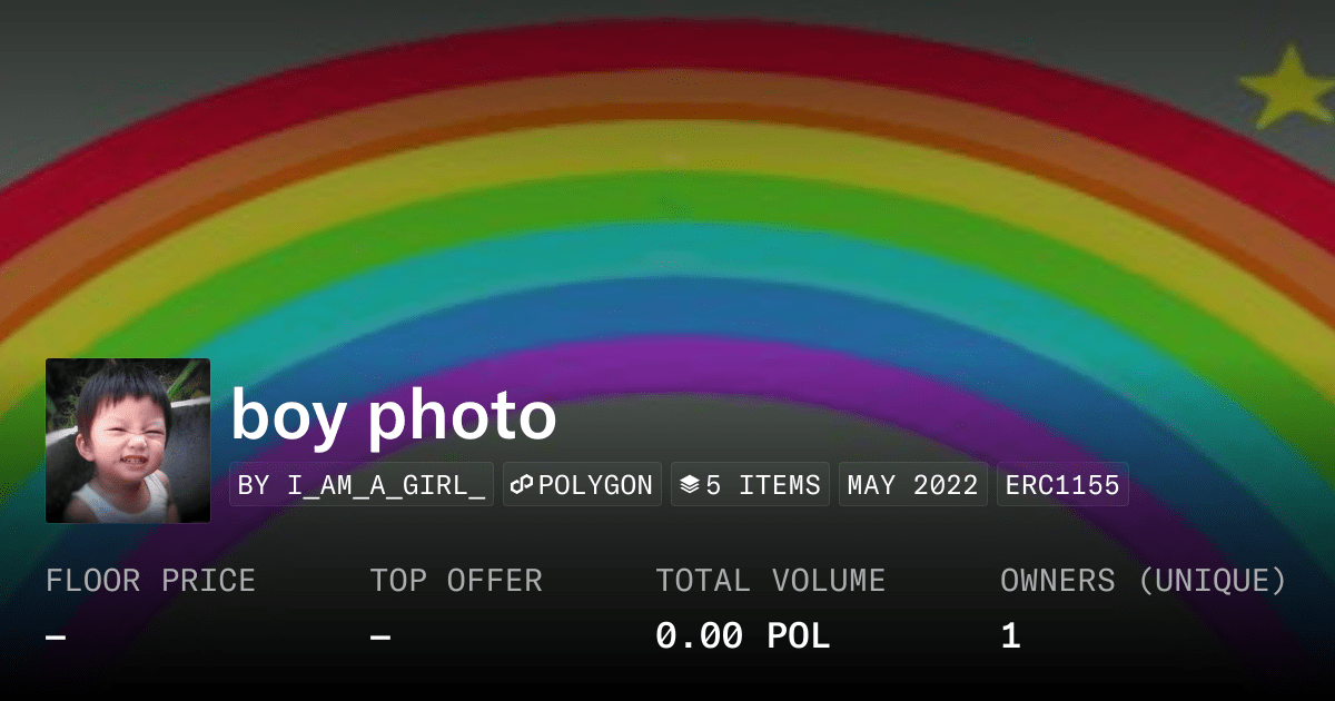 Boy Photo Collection Opensea