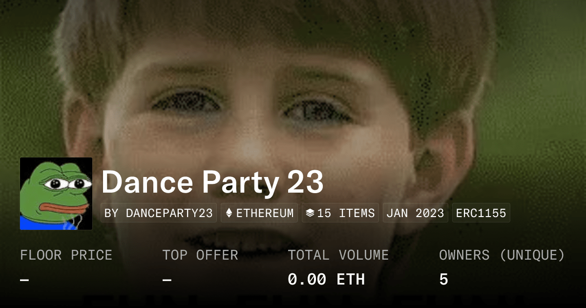 Dance Party 23 Collection Opensea