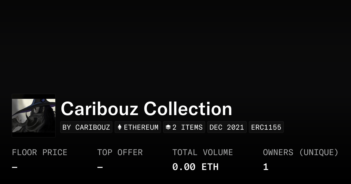 Caribouz Collection Collection Opensea