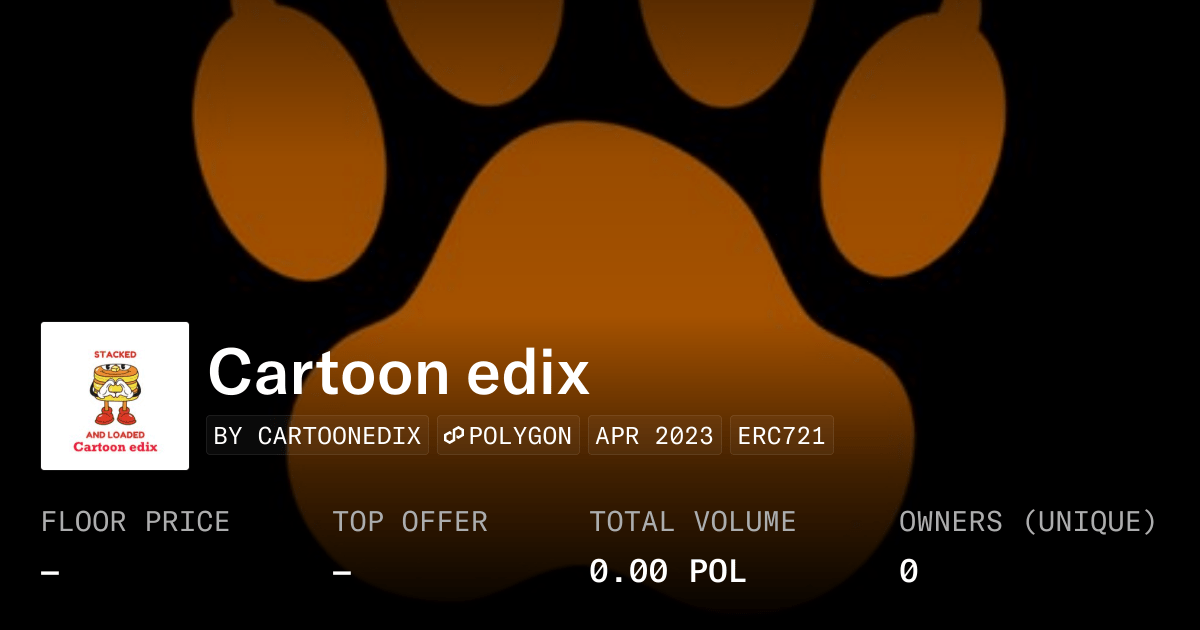 Cartoon Edix Collection Opensea