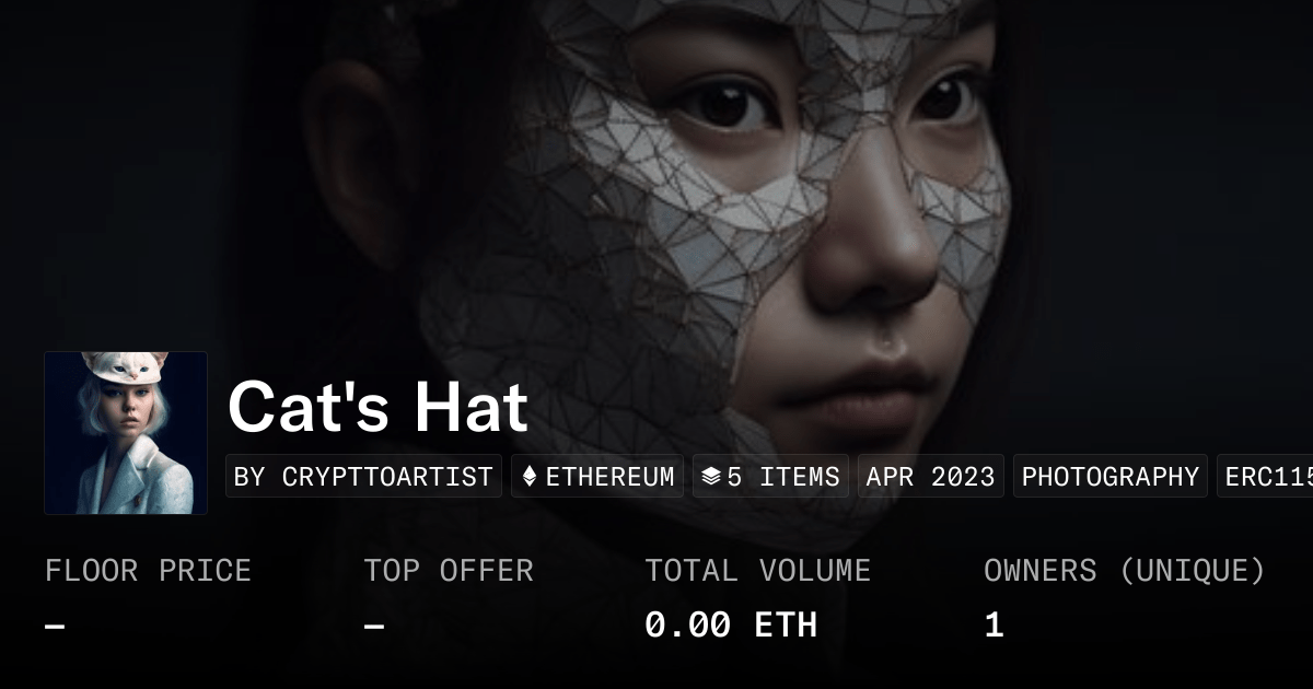 Cat S Hat Collection Opensea