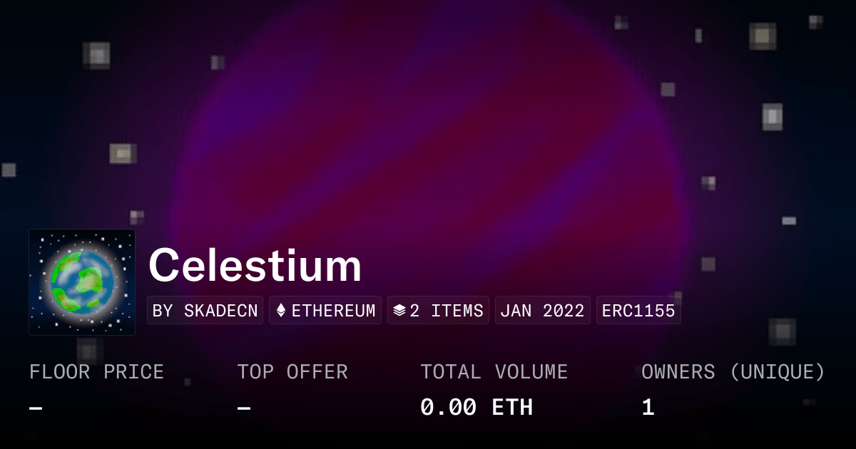 Celestium Collection Opensea