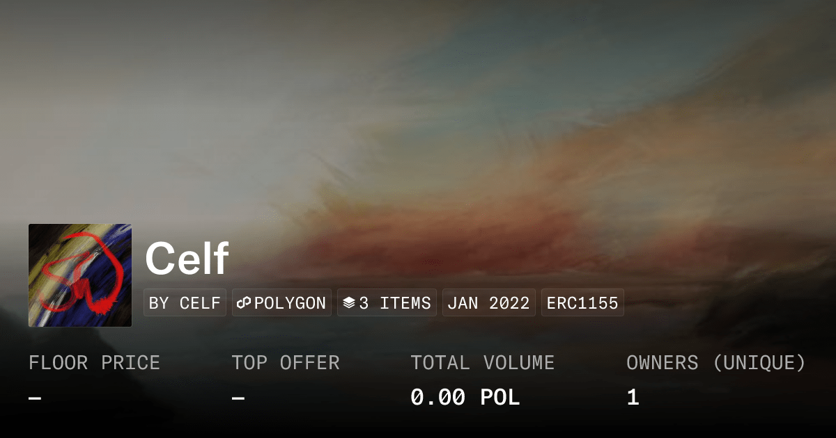 Celf Collection Opensea